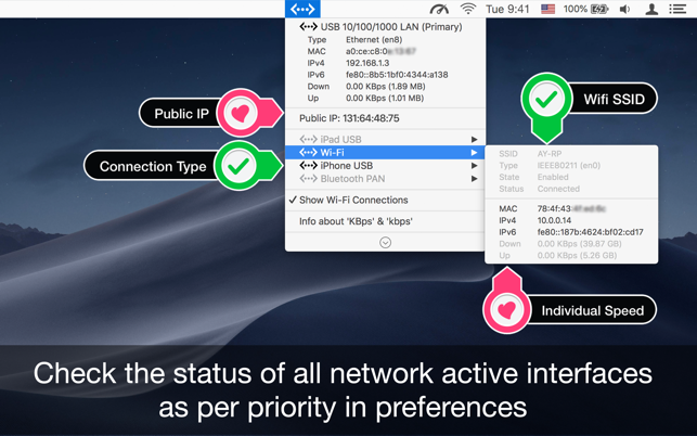 【Mac OS APP】Ethernet Status 網路狀態顯示工具 – Dr.愛瘋 APP Navi