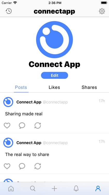 Connect: The real way to share by Michael Flesch