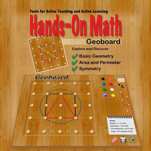 Hands-On Math Geoboard by Ventura Educational Systems