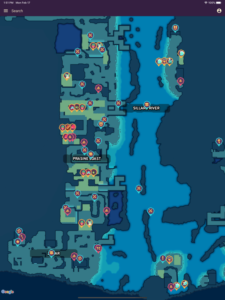 MapGenie: Temtem Map - Oisin O'Neill : 블로그나와 앱랭크