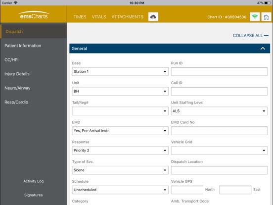 emsCharts Tablet - AppRecs