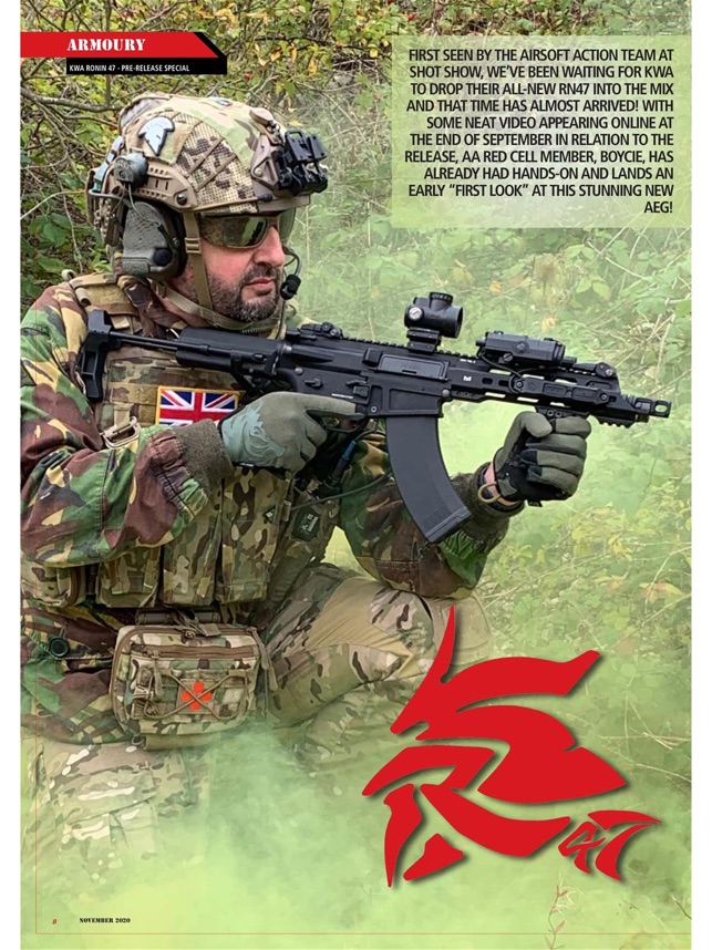 Airsoft Team In Action