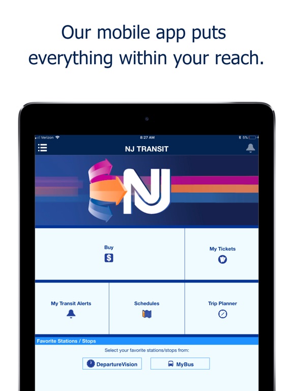 NJ TRANSIT Mobile App - AppRecs
