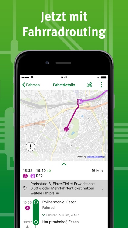 VRR App - Fahrplanauskunft by Verkehrsverbund Rhein-Ruhr AoeR