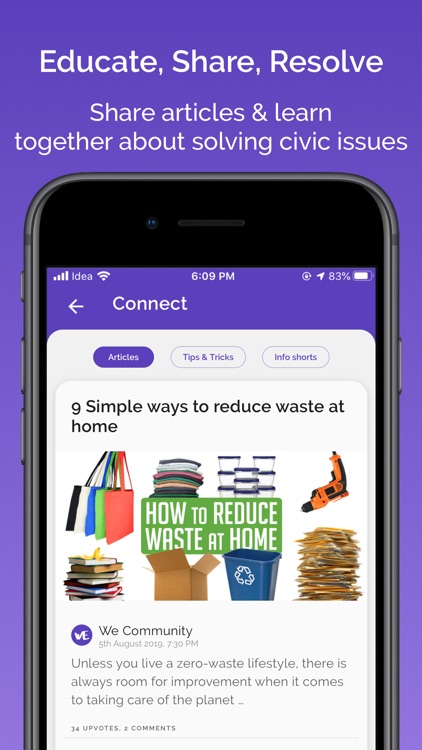 We : Solve Local Civic Issues by WE APPLICATION LLP