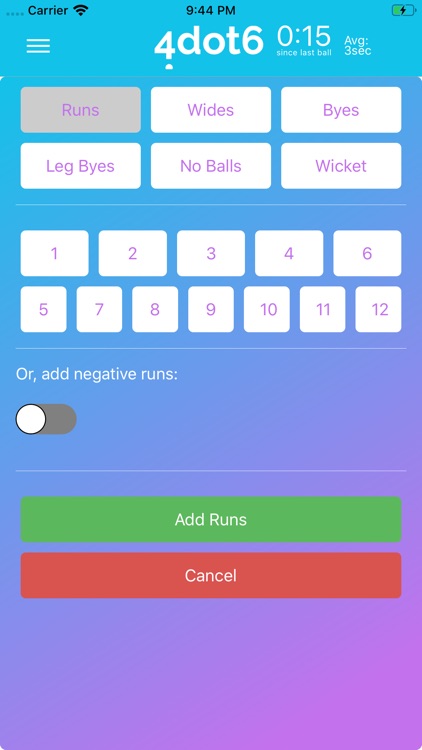 Cricket Umpire Ball Counter by Andrew Oxley
