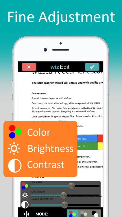 wizScan PDF document scanner by Kristijan Prsa