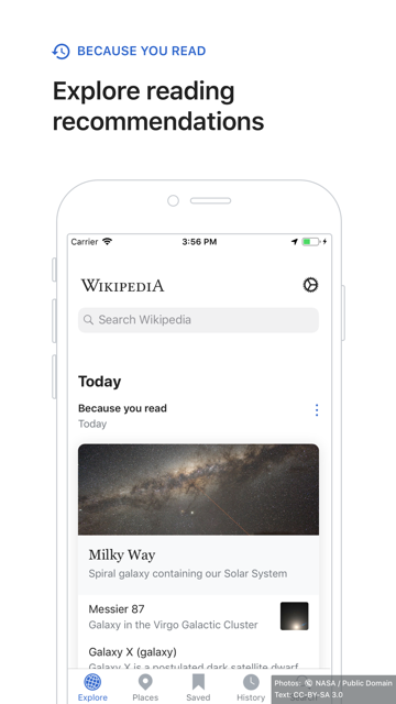 iOS-app Wikipedia voorzien van redesign en bewerkingsfuncties