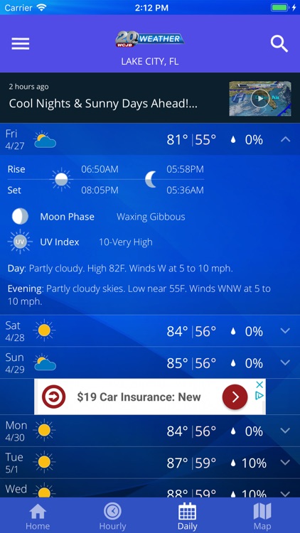 WCJB TV20 Weather App by Gray Television Group, Inc.