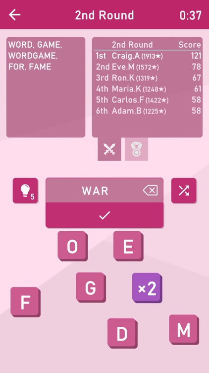 Word Battle Multiplayer by Fun Rob Games