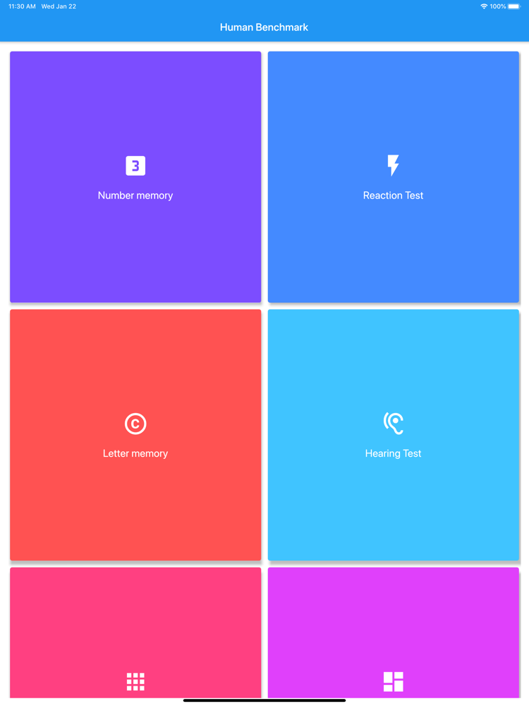 Human Benchmarks App For Iphone Free Download Human Benchmarks For Ipad And Iphone At Apppure