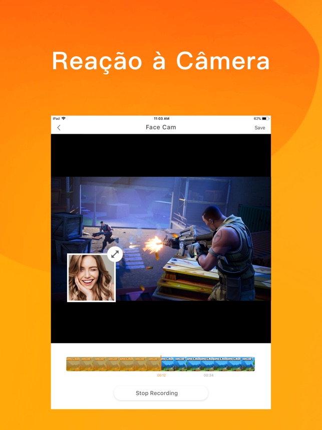 Gravador de tela - V Recorder na App Store⚛️ Descubra a emoção do jogo ...