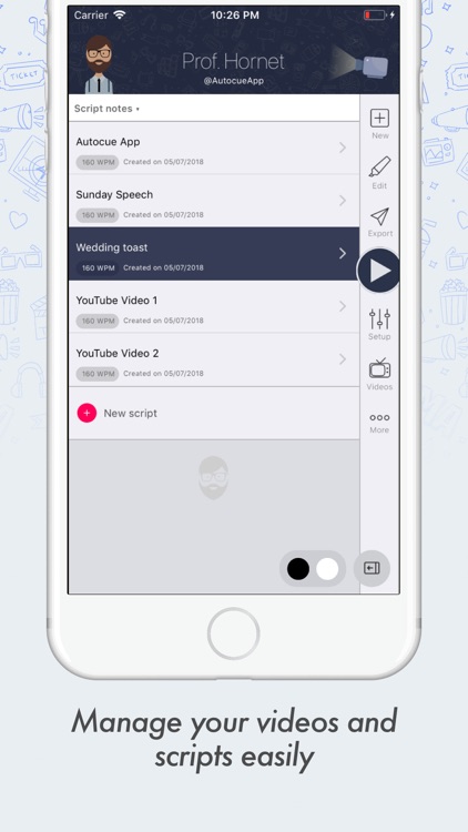 Read And Record With These Portable Teleprompter Apps