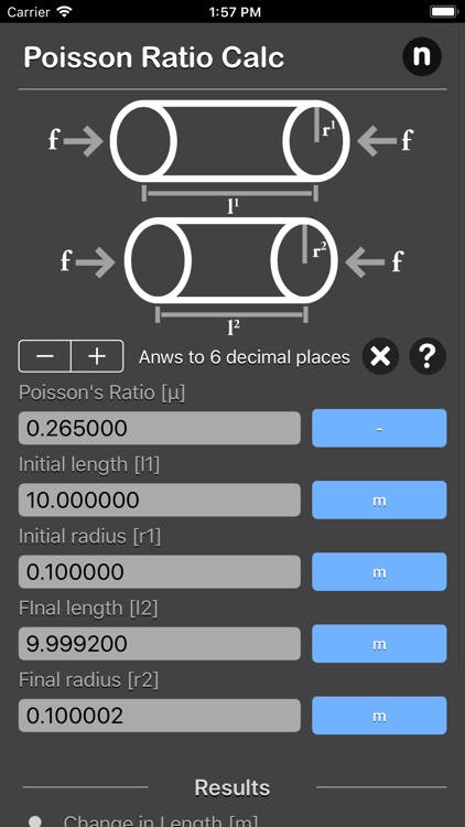 Poisson Ratio Calculator by Nitrio