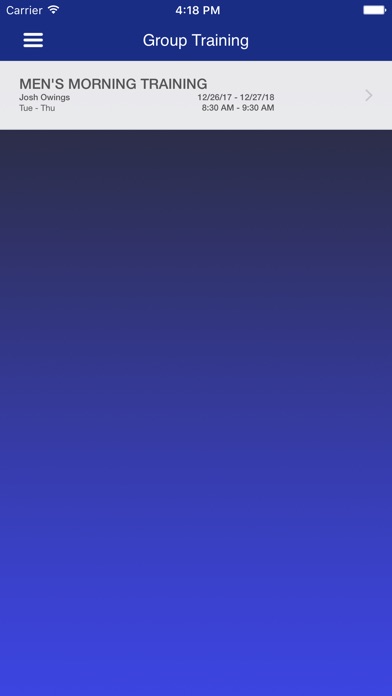 Ozone Sports Institute for iPhone - APP DOWNLOAD