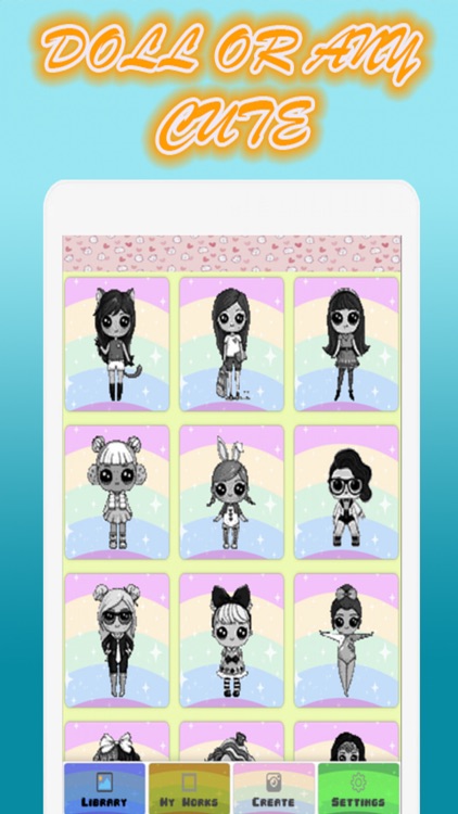 Pixel Art Surprise Dolls 2 by Duanmed Polaha