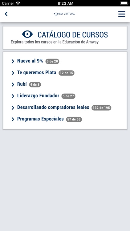 INA Virtual LMS by Amway Corp.