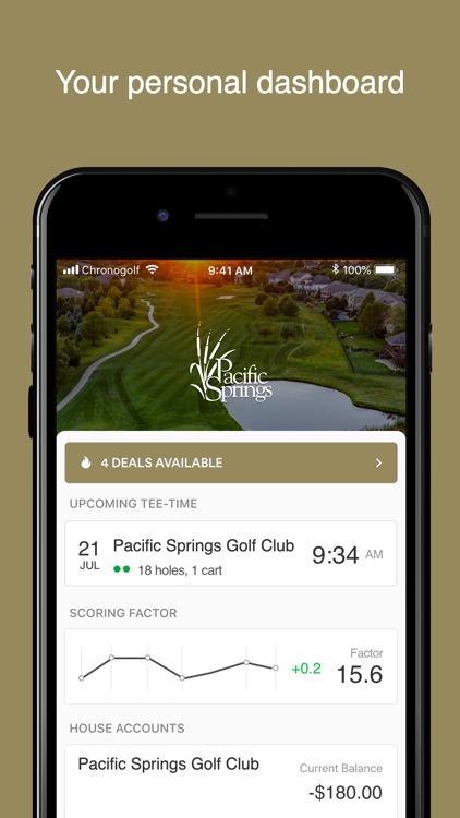 Pacific Springs Golf Club by Chronogolf, Inc.