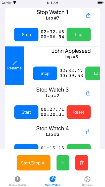 Simple Stop Watch Timer by Travis Menghini