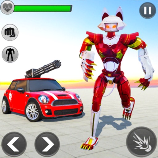 Cat Robot Transform Car by Sinta Delima
