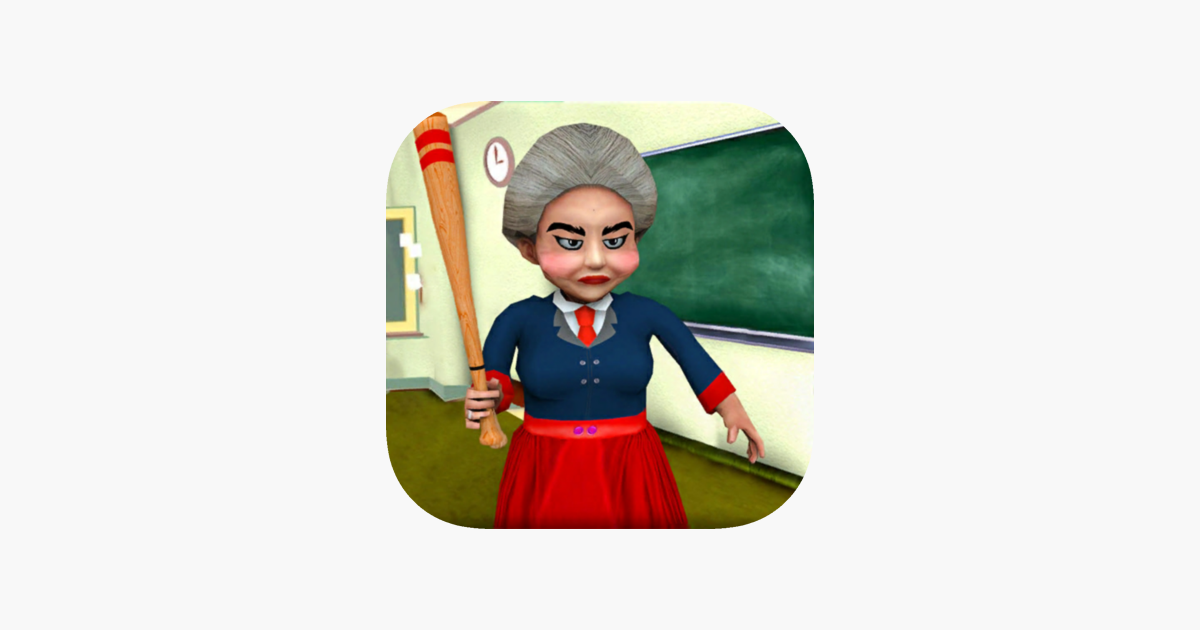 scary Evil Teacher Game 3d On The App Store