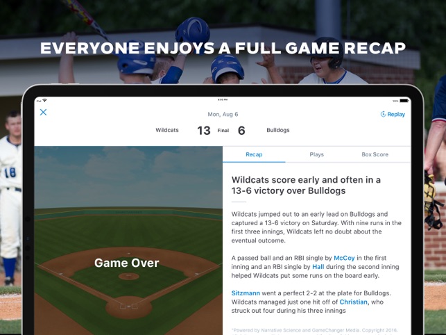 Iscore Vs Gamechanger