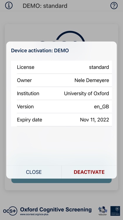 OCS-Plus by University of Oxford