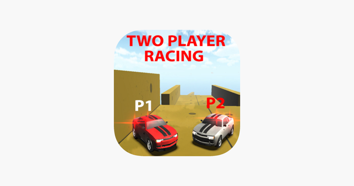 Two Player Car Racing Game 3D」をApp Storeで