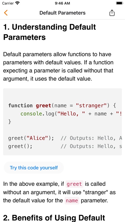 Javascript Learn & Code editor by Saravanakumar GN