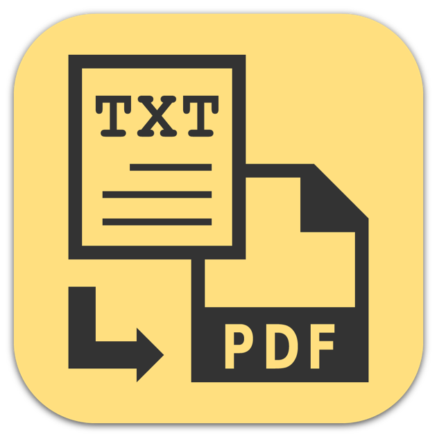  Text To PDF A Batch Converter On The Mac App Store