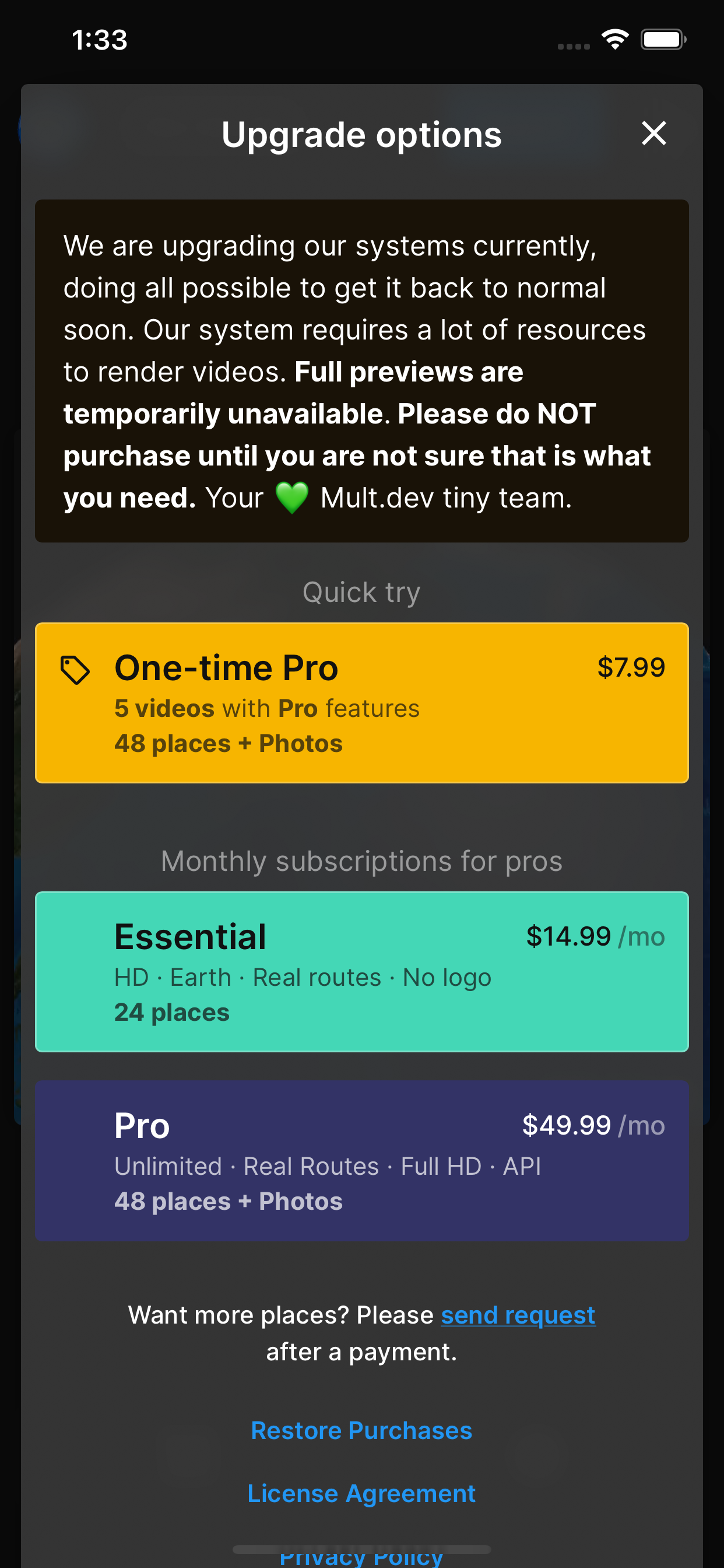 Mult.dev Map Animations - Reviews, Revenue and Downloads - Apple App Store - Kuwait