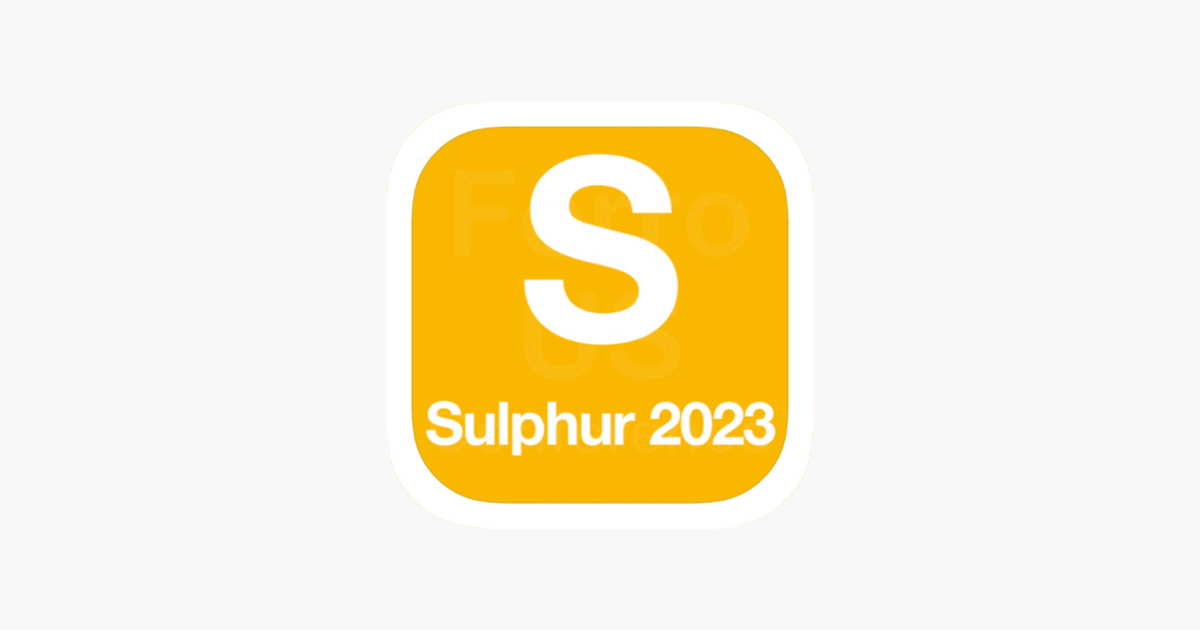 Sulphur + Sulphuric Acid 2023 on the App Store Sulphur + Sulphuric Acid 2023 on the App Store