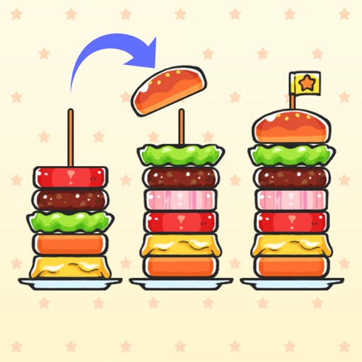 Hamburger Sort Puzzle by LandHo Co., Ltd.