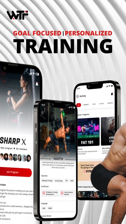WTF: Workout, Diet & Smart Gym by Witness The Fitness Private Limited