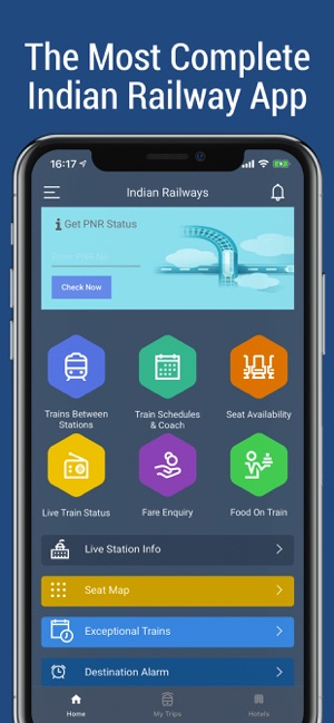Indian Railways Seat Availability Enquiry