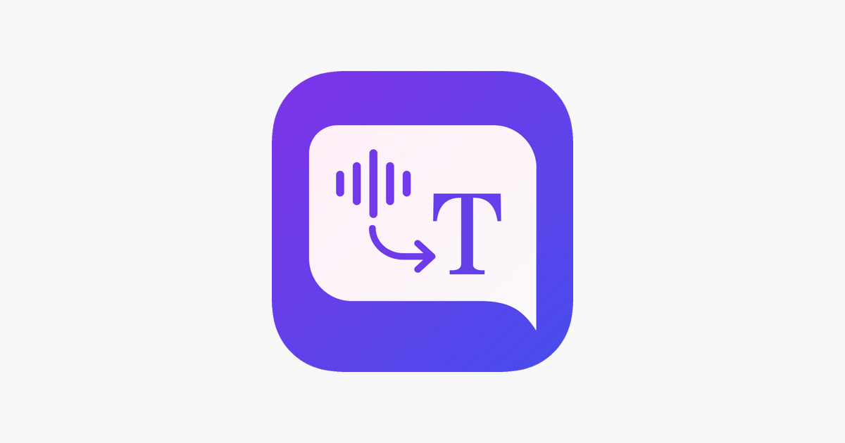 ‎Transcribe: speech to text on the App Store