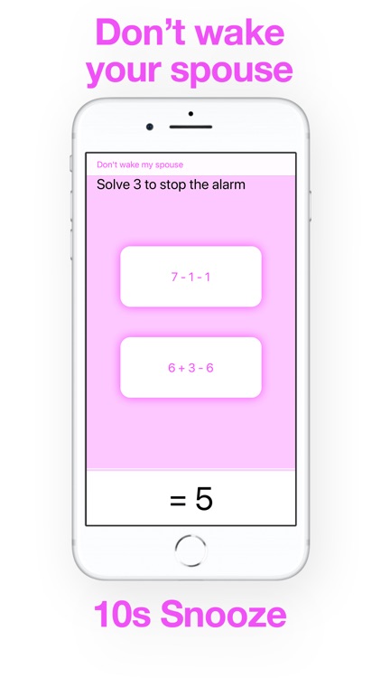 Mathe Alarm Clock - Math Alarm by Jarig Duval