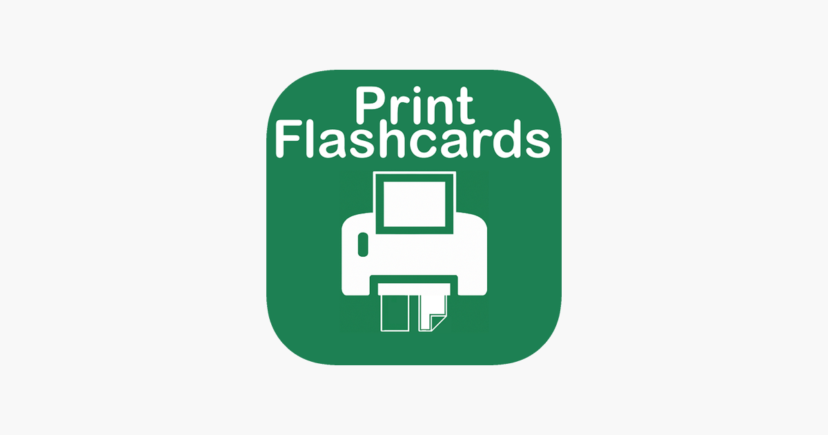 ‎Print Flashcards on the App Store