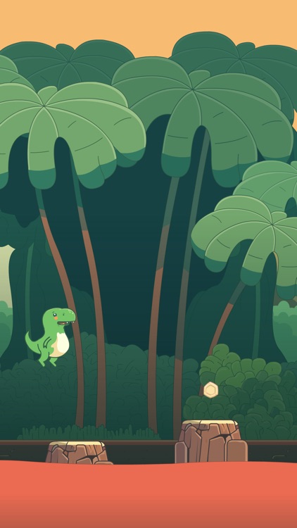 Dino T-Rex Endless Runner Game by Denis Batishchev