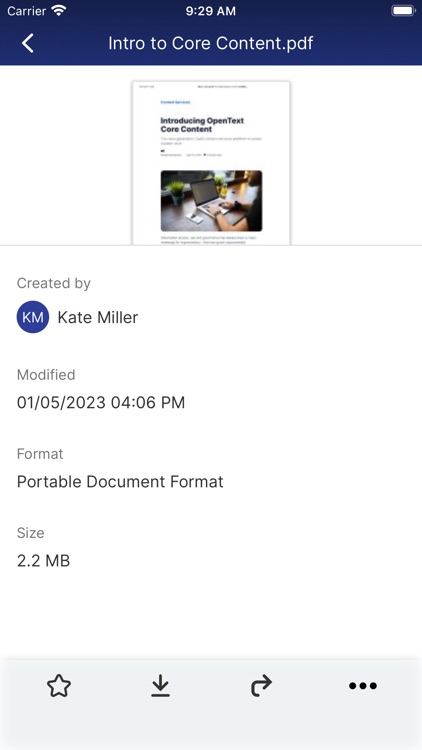 OpenText Core Content Mobile by OpenText