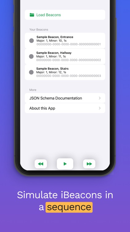 Beacon Walker tool for iBeacon by Alt Interactive LLC