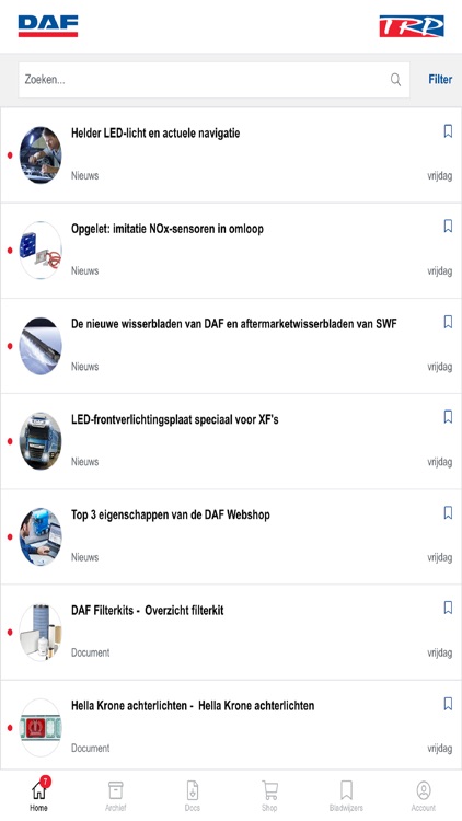 InfoHUB App by DAF Trucks N.V.