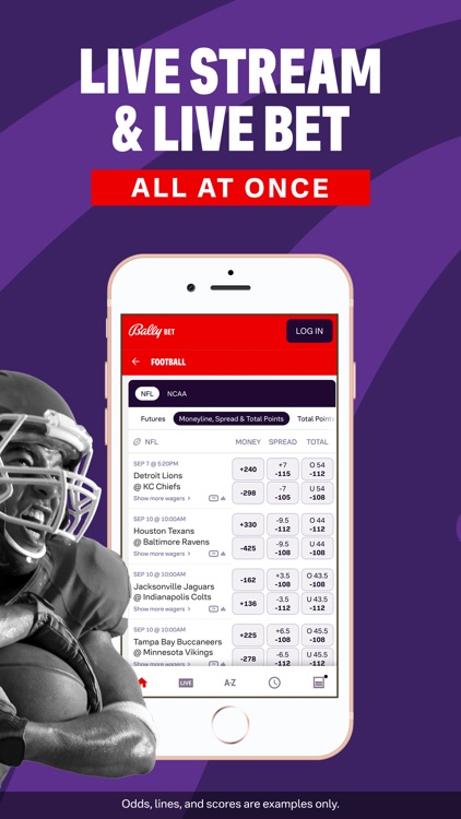 Bally Bet Sportsbook by Bally's Interactive