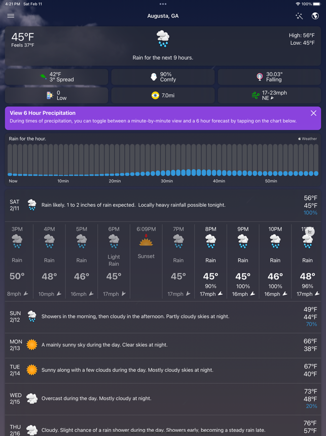 【iOS APP】Forecast Bar 氣象預測軟體 – Dr.愛瘋 APP Navi