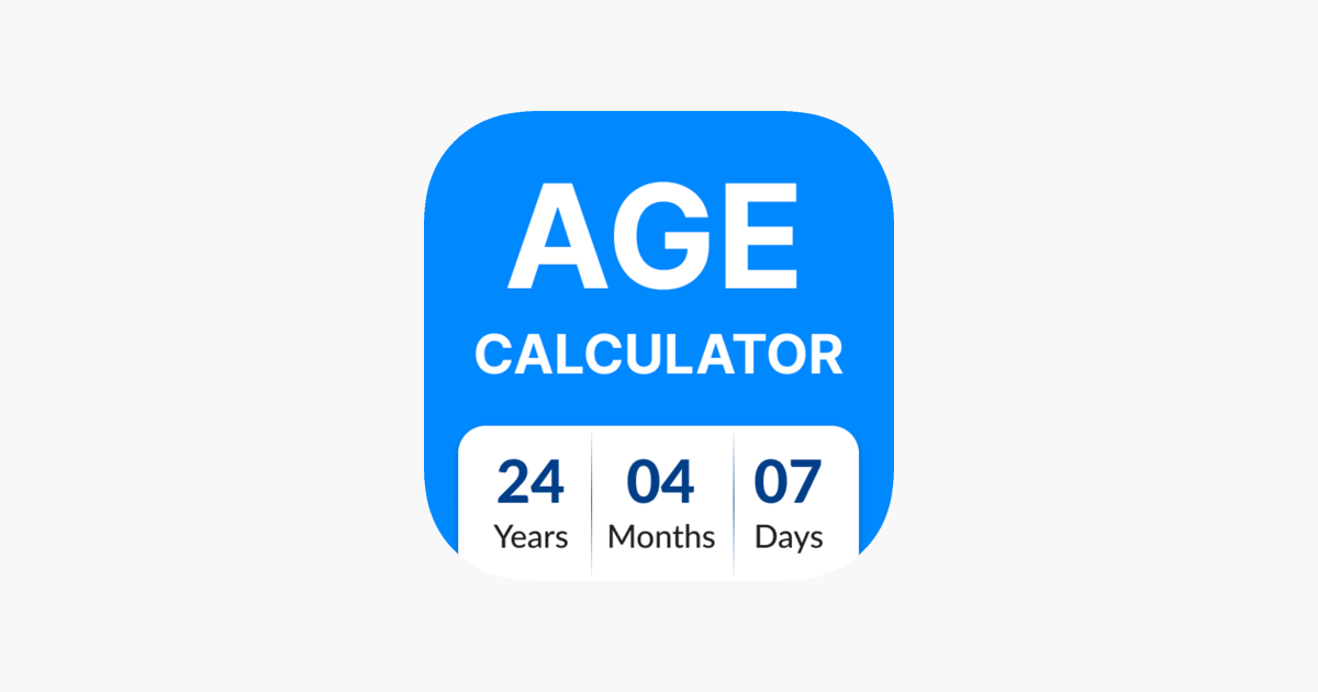 ‎Age Calculator: Bday Countdown on the App Store