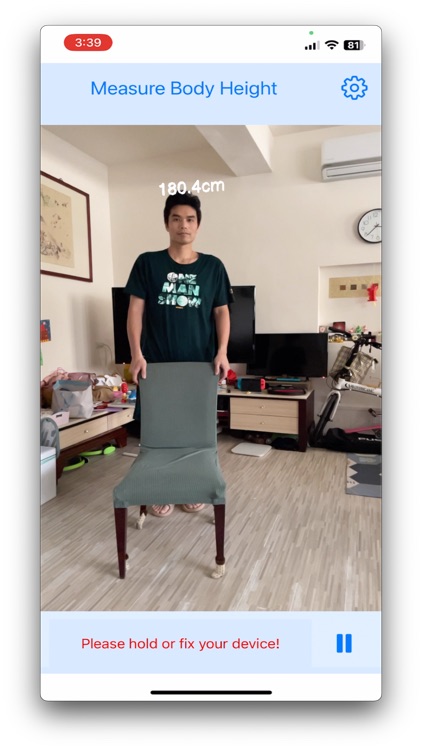 Measure Body Height by HAN WEI WANG