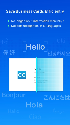 CamCard -Business Card Scanner for iPhone - APP DOWNLOAD