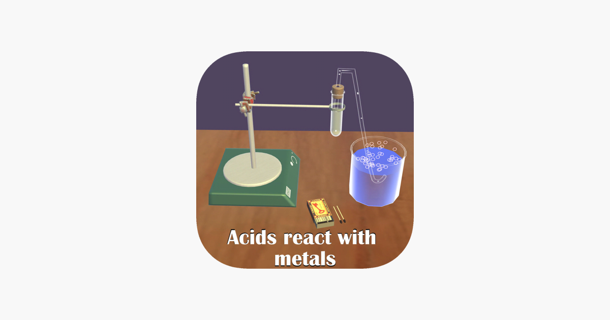 ‎Acids react with metals on the App Store