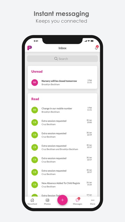 Parent Admin by Nursery In a Box Ltd