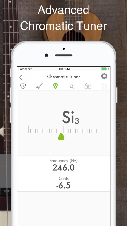 Guitar Tuner: Bass and Ukulele by Cherrysoft limited